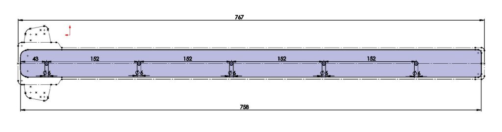 Carbon Mast Track - Onehundredboardz Shop